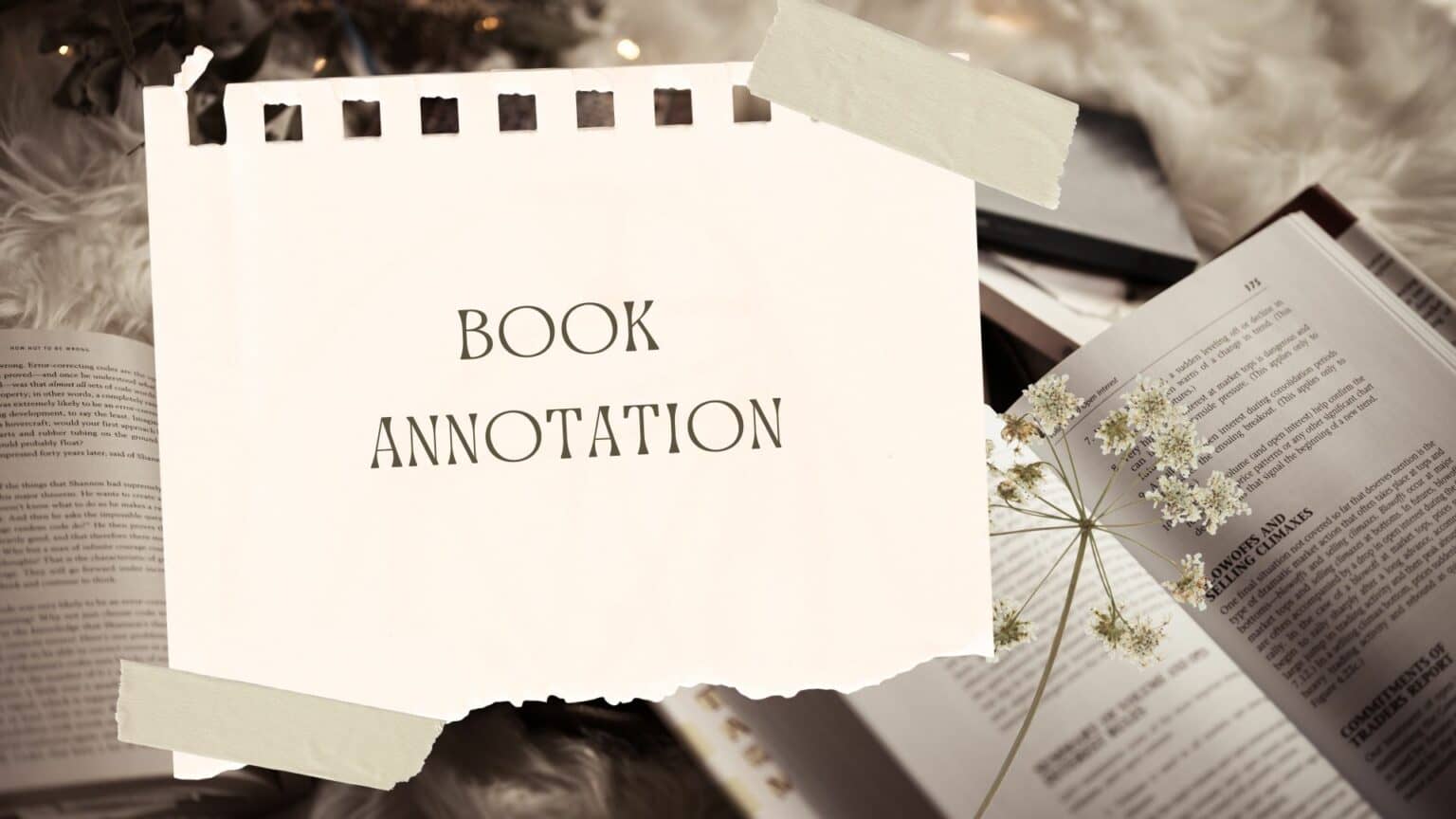 Τι είναι το Book Annotation; | Βιβλίο
